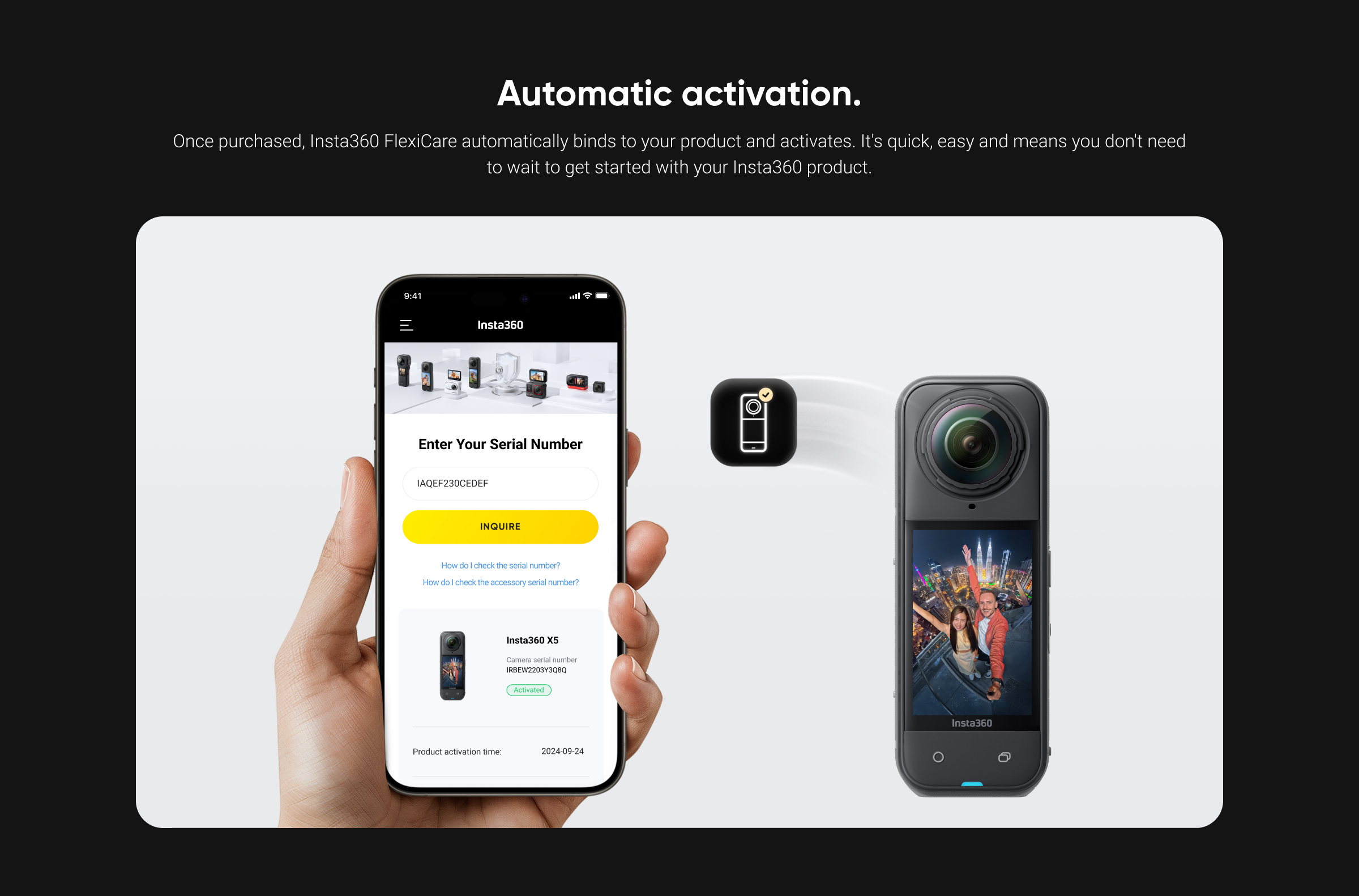 Insta360 FlexiCare For X5 (1-year accidental damage coverage) | Shopee ...