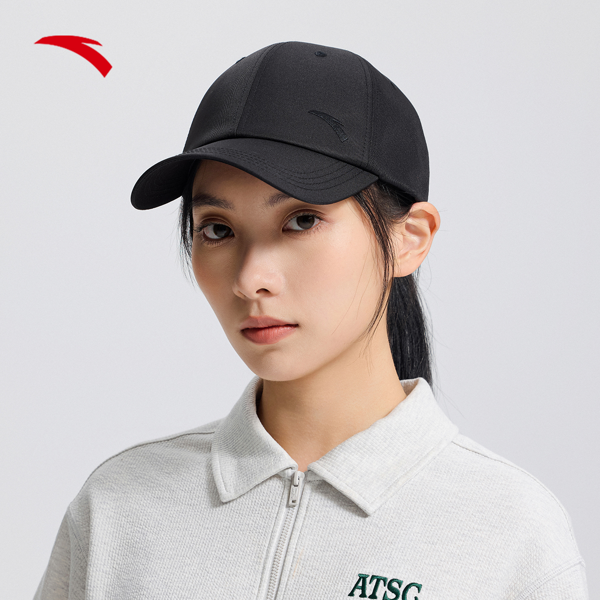 ANTA Unisex Basic Baseball Hat 1925B7251-1 -Black (Topi Uniseks ...