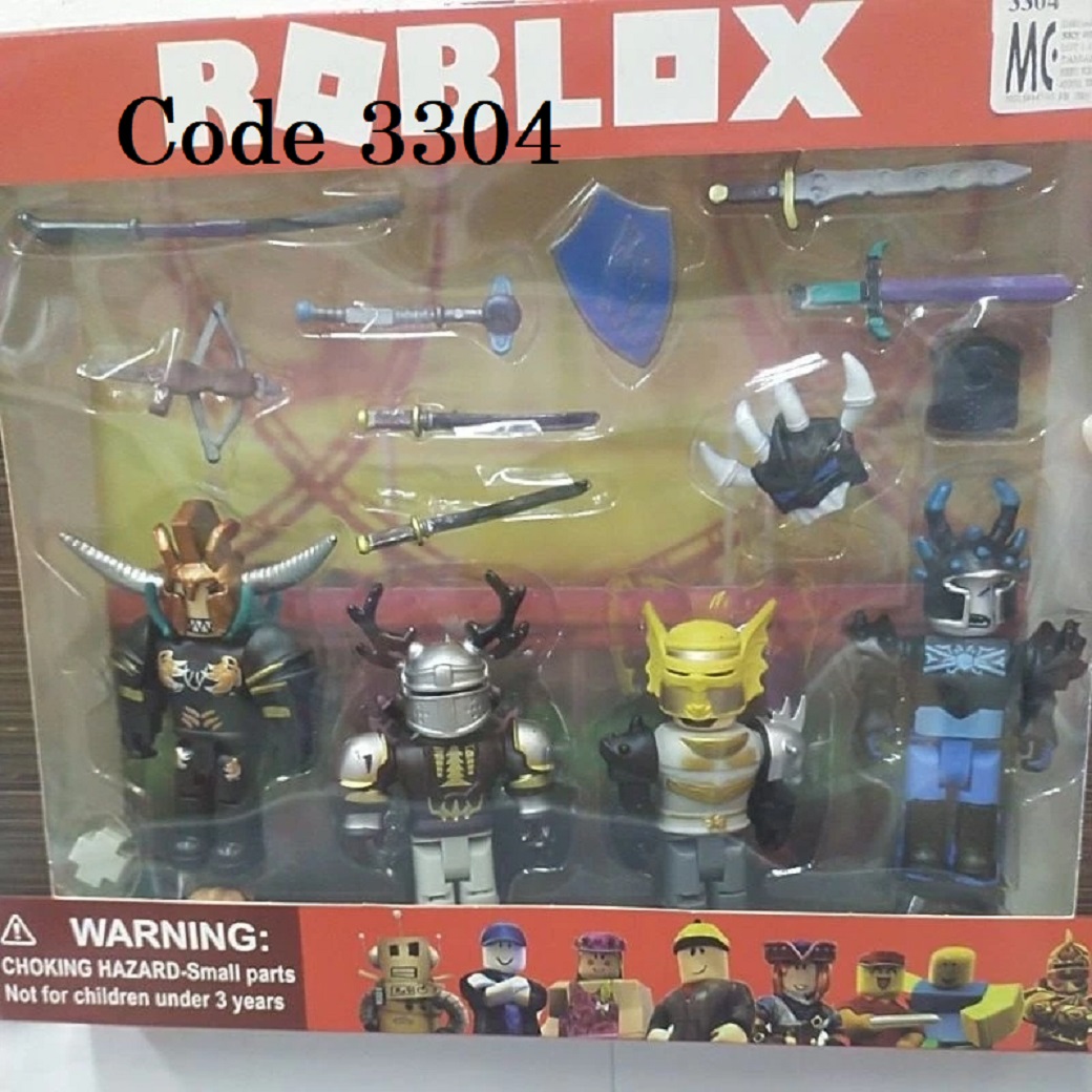 Virtual World Minifigure Roblox Blocks Action PVC Model Figurines ...