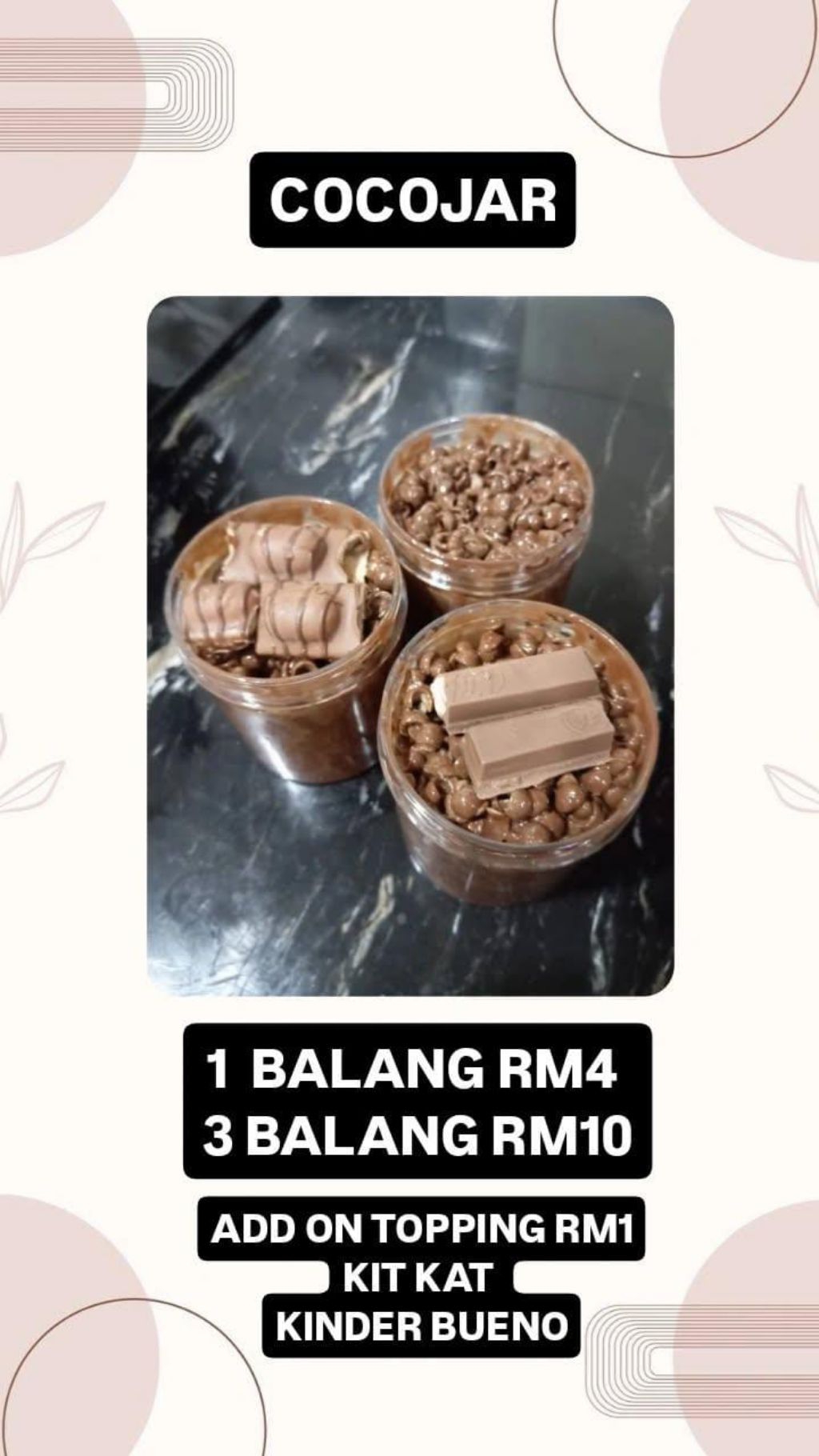COCOJAR WHITE BALANG BESAR 1000 ML | Shopee Malaysia