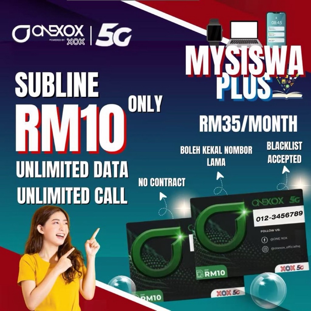 Vip Number CHOOSE LAST 4 DIGIT Onexox 400gb Xox Sim Card Onexox Simkad ...