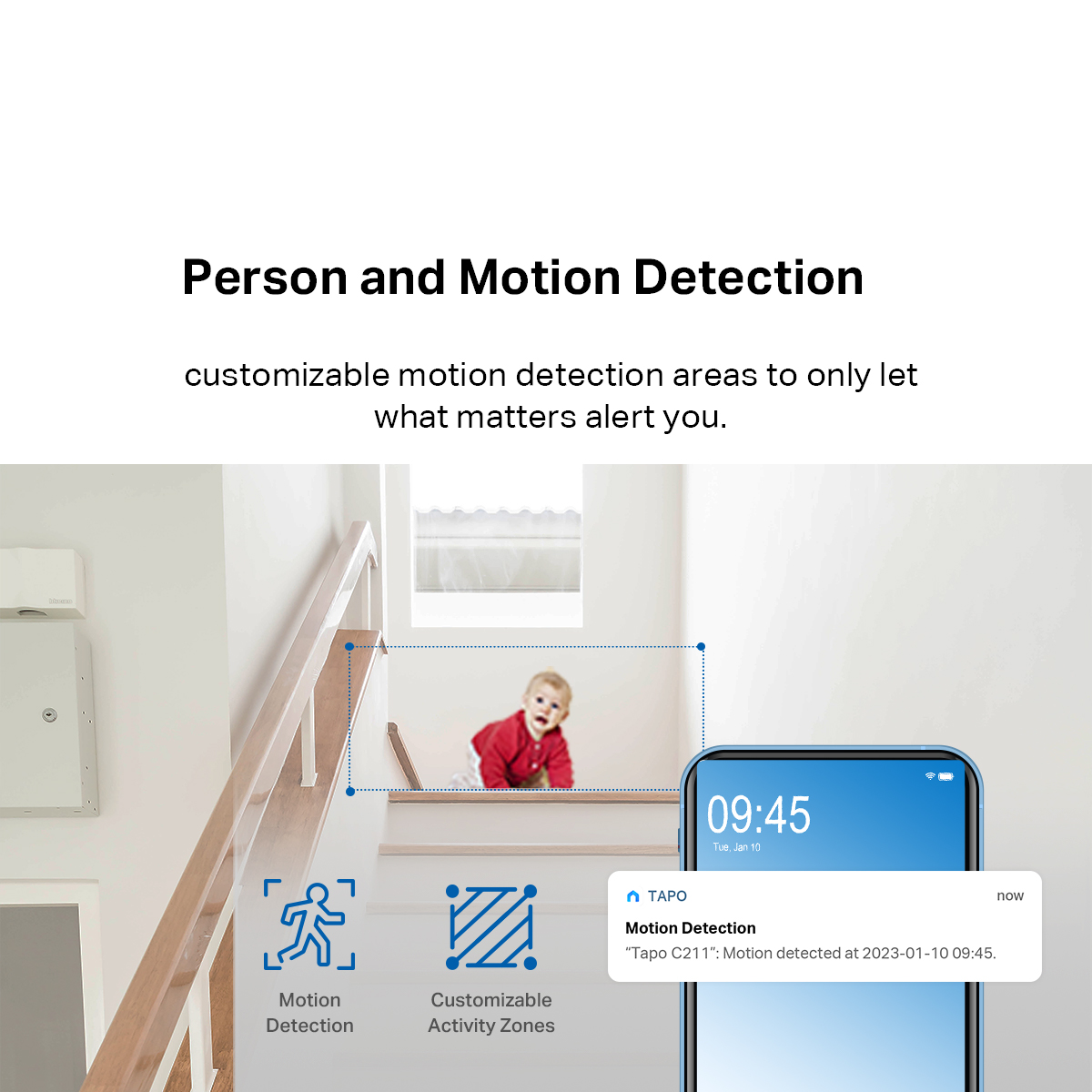 TP-Link Tapo C211 Indoor WiFi CCTV – 3MP 2K Smart Camera AI Motion ...