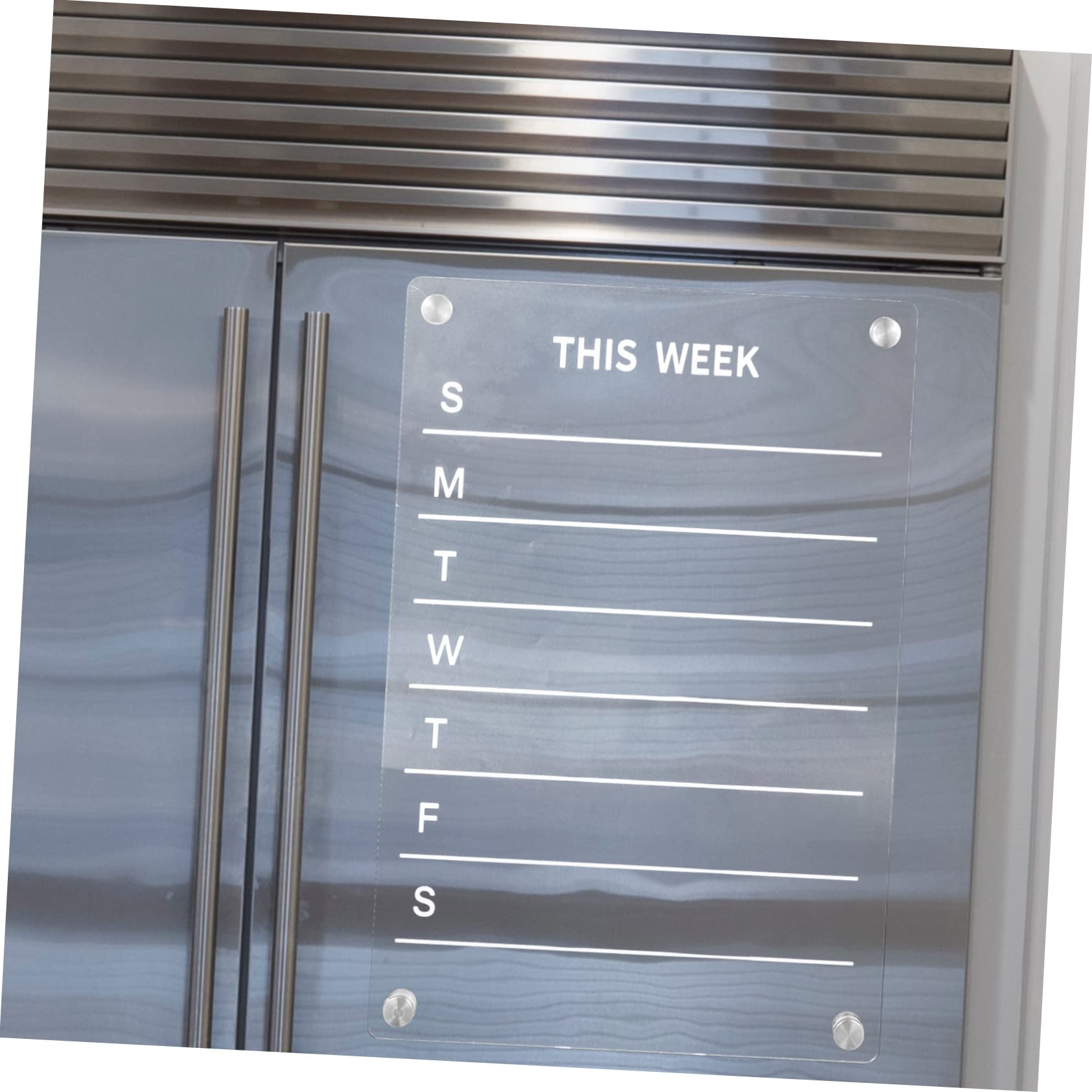 【With 1 Pen】Magnet Board For Fridge Magnet Whiteboard Weekly Plan Memo ...