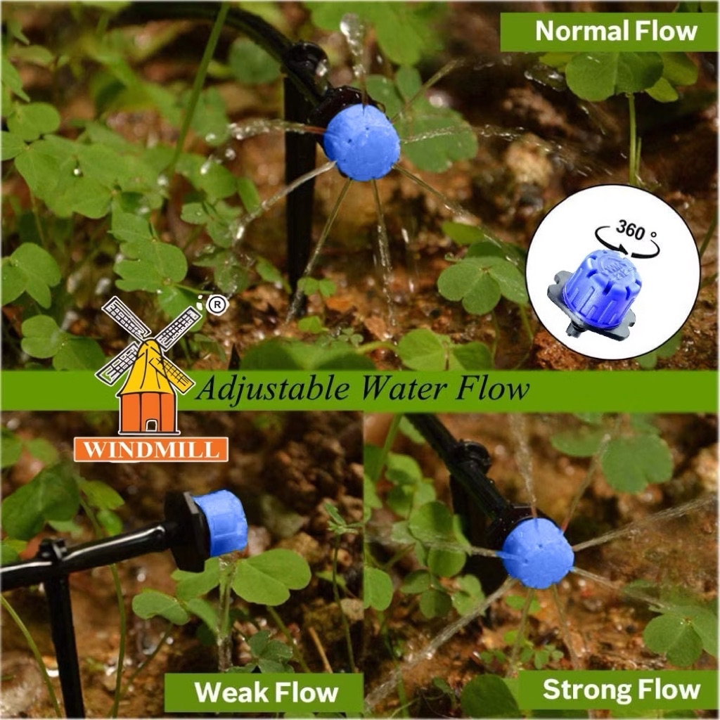 AquaPro WM212 ADJUSTABLE DRIPPER Irrigation Fertigation Watering System ...