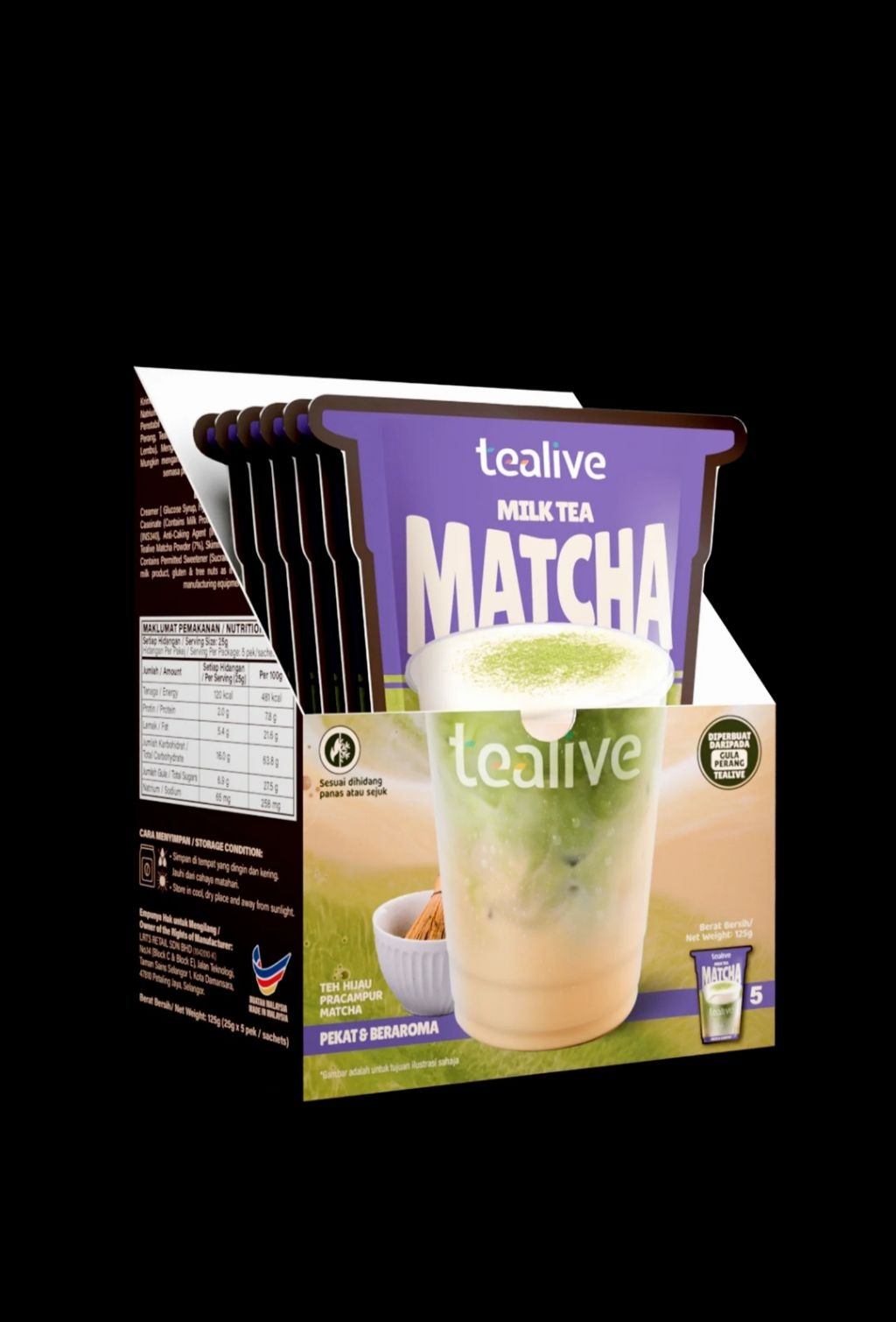 Tealive 3in1/ Instant Drinks(Tea, Coffee & Chocolate/Kopi, Teh & Coklat ...