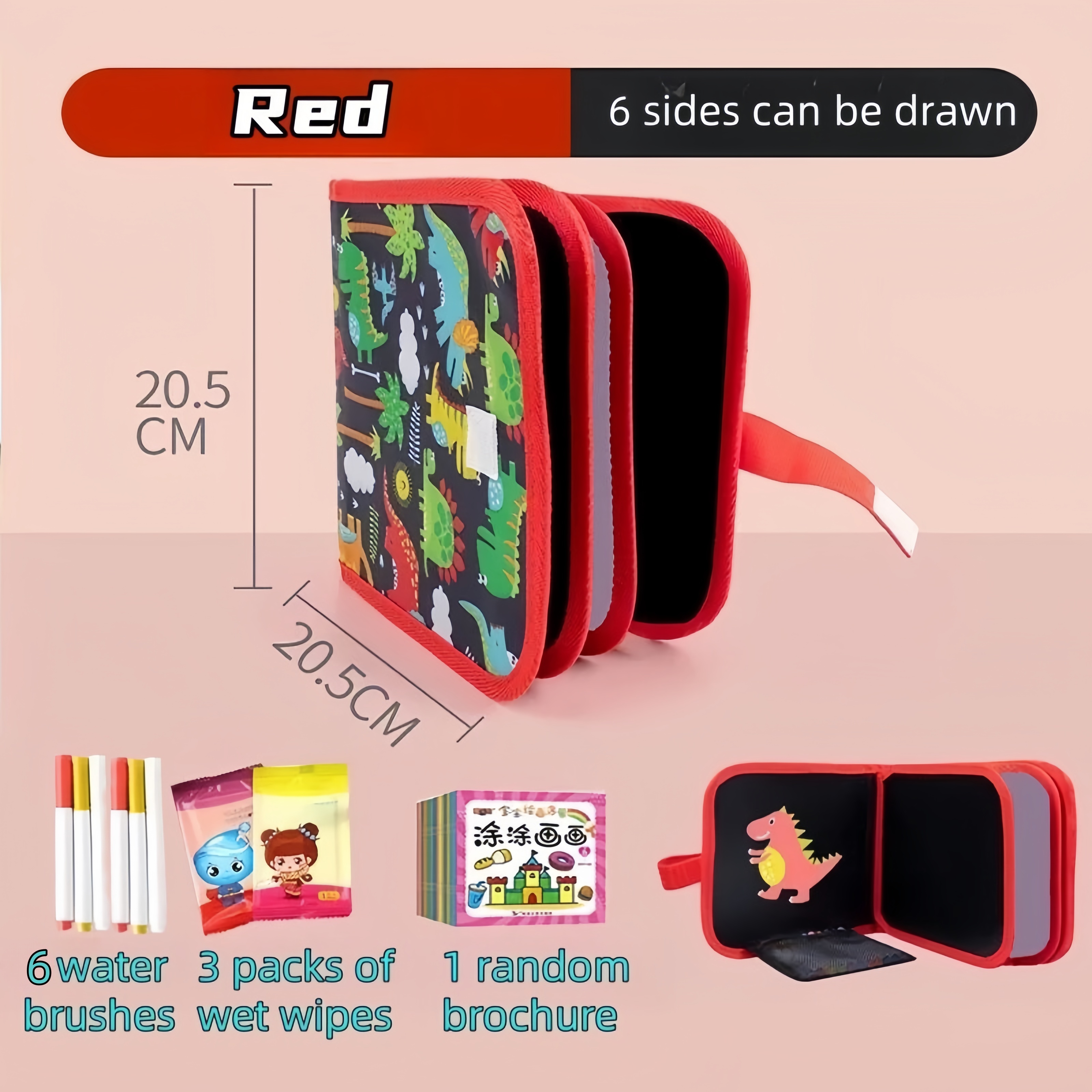 [Ready] Reusable Drawing & Coloring Book / Wipe-Clean Kids' Art Toy ...