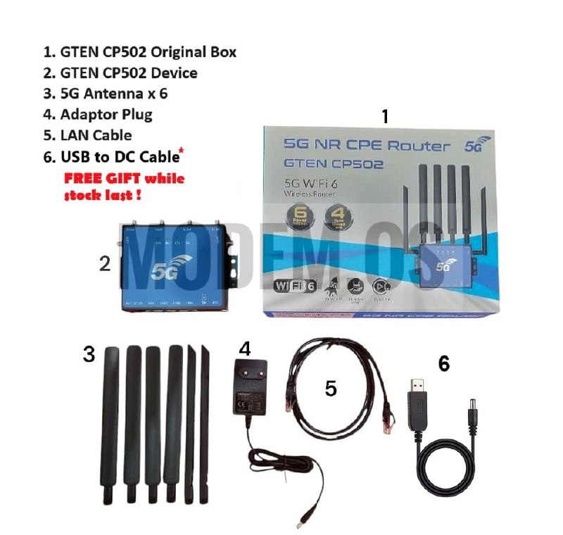 5G Gten CP502 Qualcomm X55 Portable Wireless Modem WiFi-6 | Shopee Malaysia