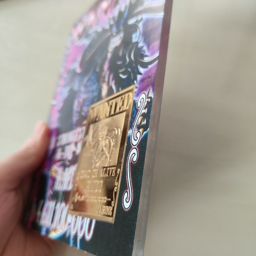 Acrylic One Piece Wanted Collection | One Piece Kaido with Gold Cert ...