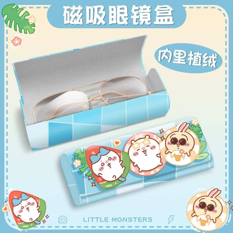 🔥 (Free Lens Cloth) Cute Spectacle Case Glasses Case Eyewear Case-SC ...