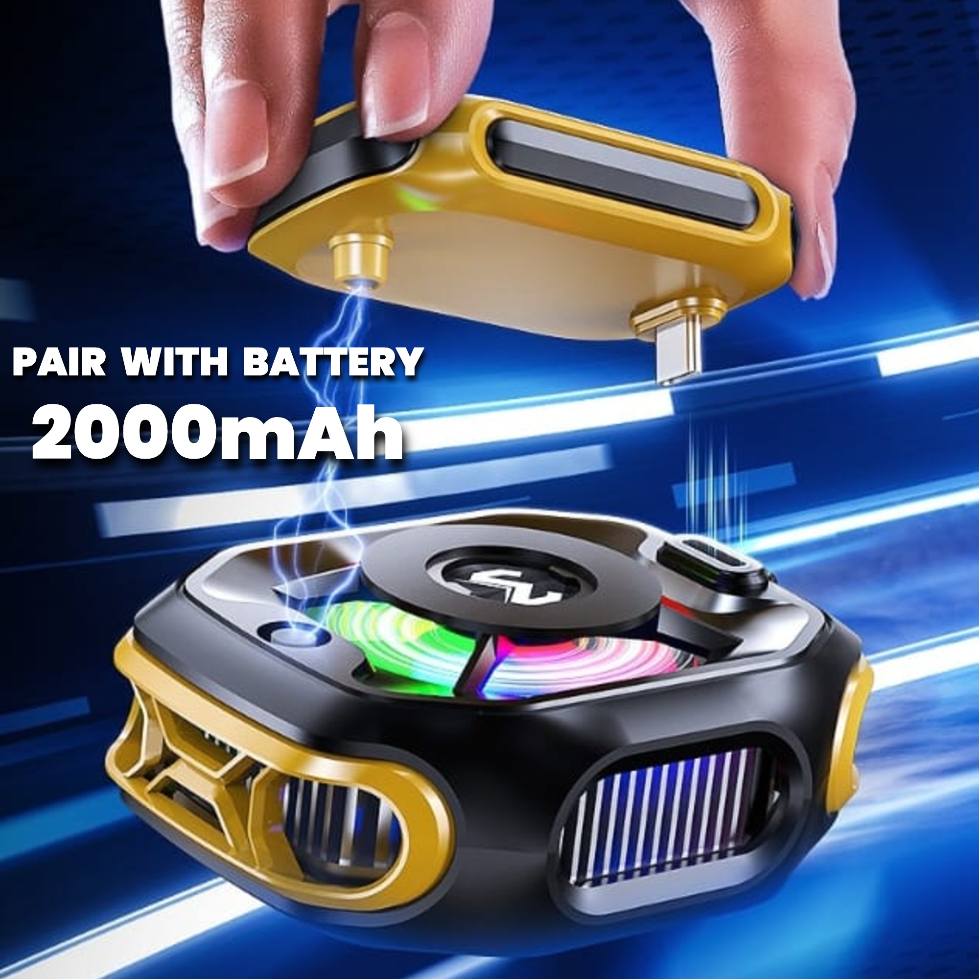 Phone Cooler MEMO CX12 Gaming Mute Dissipate Fan Cooling Radiator ...