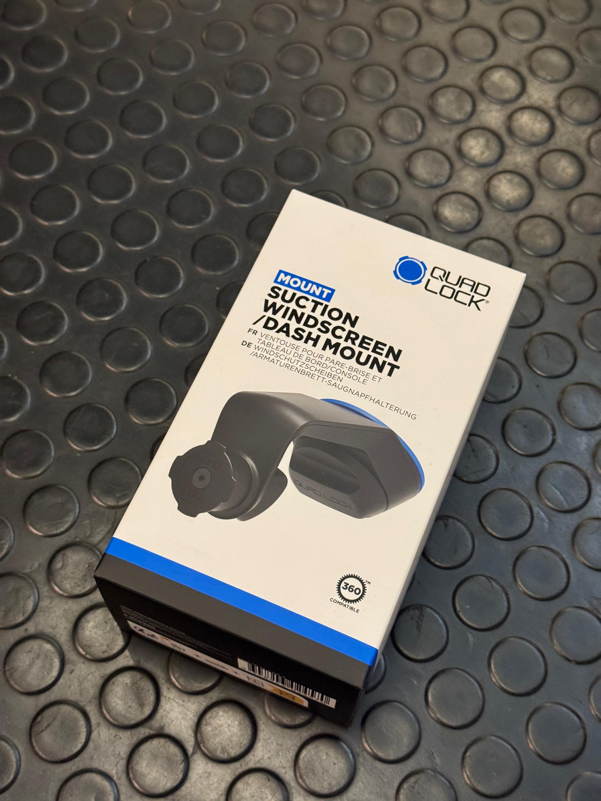 QUAD LOCK ORIGINAL CAR MOUNT V5 Car Windscreen/Dash Mount Quadlock ...