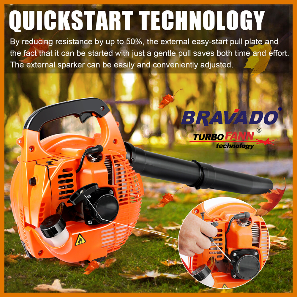 APACHE/BRAVADO Portable One Hand Engine Leaf Blower Petrol Hand Air Blower Powerful Wind Sapu ...
