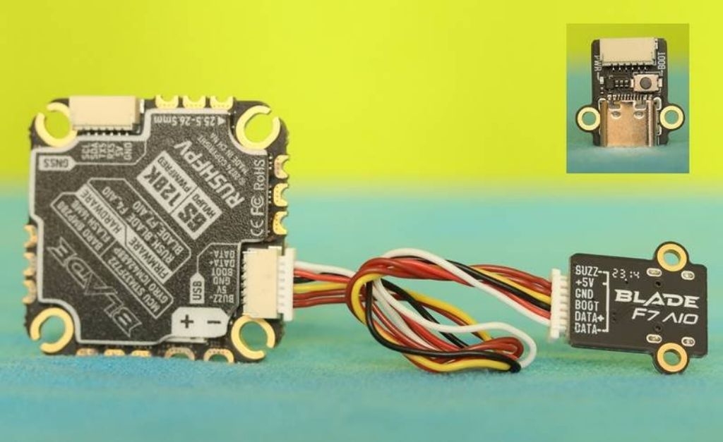 RushFPV Blade F7 45A AIO Flight Controller ESC for drone Rush | Shopee ...