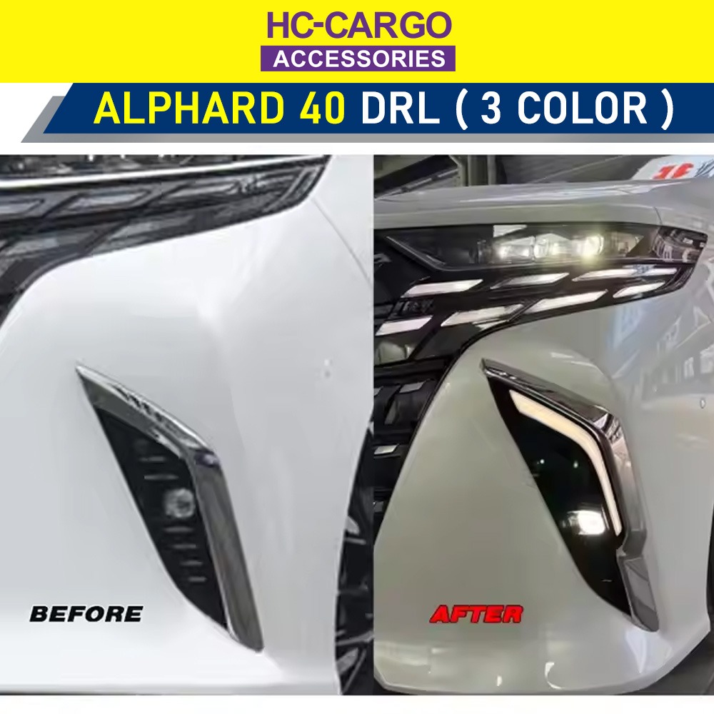 Toyota Alphard AH40 2023 - 2025 Daylight DRL Running Light Signal ...