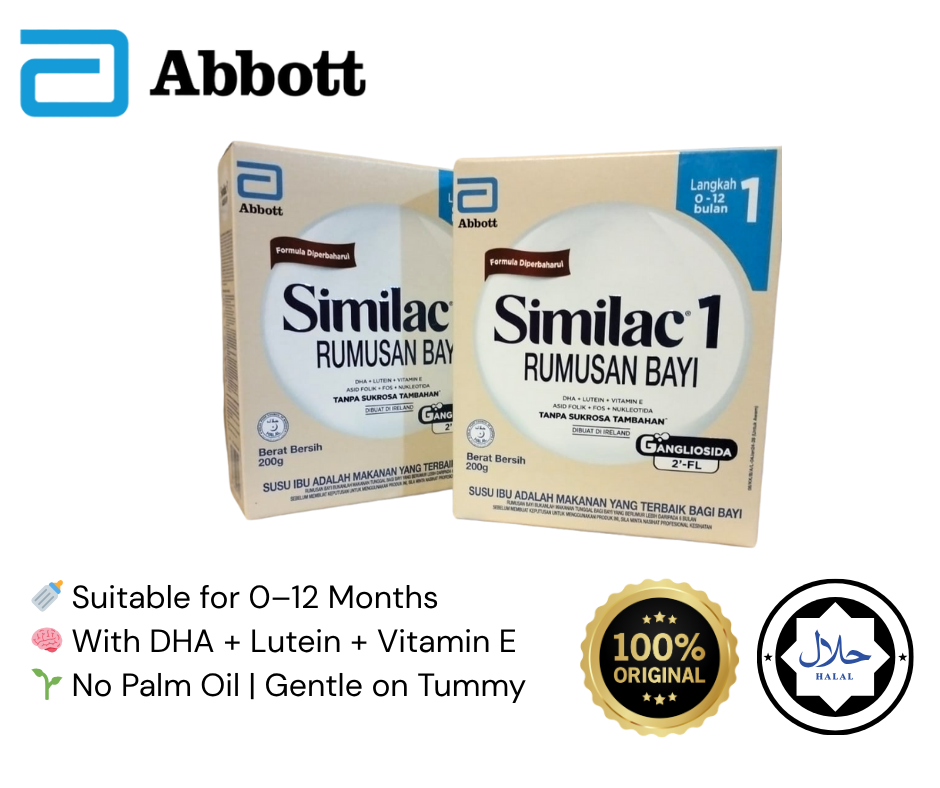 Similac Step 1 Infant Formula 200 gram (0–12 Months) EXP 2026 | Shopee ...