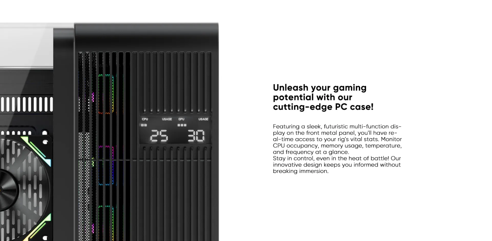 # 1ST PLAYER™️ RT7 | ATX Gaming Case # | Shopee Malaysia