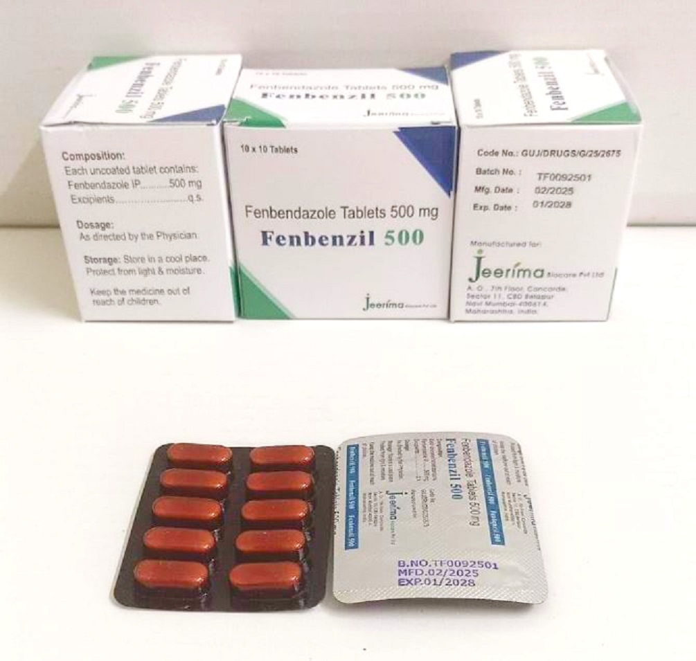 Fenbenz 500 Fenbendazole (500mg x 10 tables) Ubat Cacing / Deworm ...