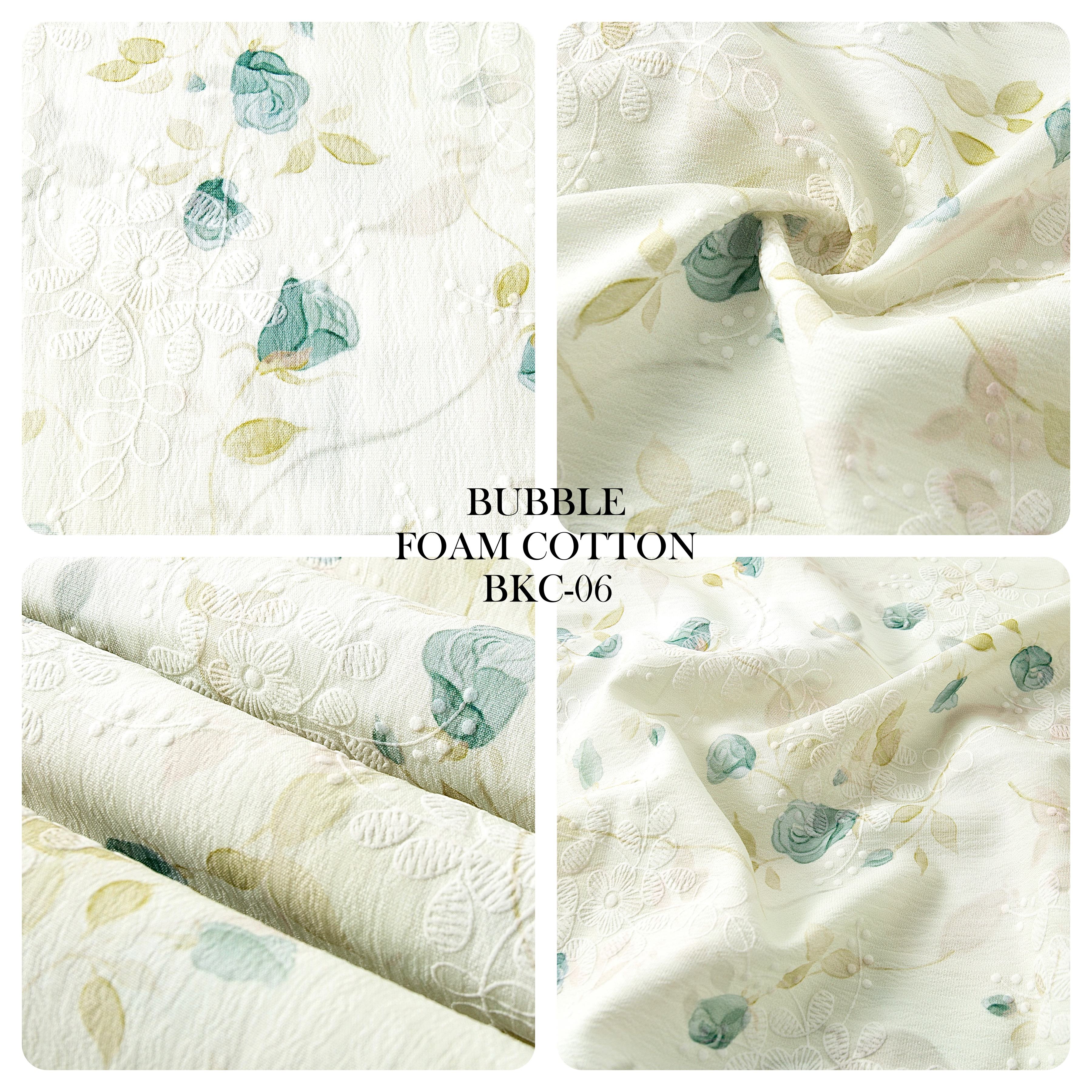 Kain Bubble Foam Cotton Printed Bidang 58 (0.5m) | Shopee Malaysia