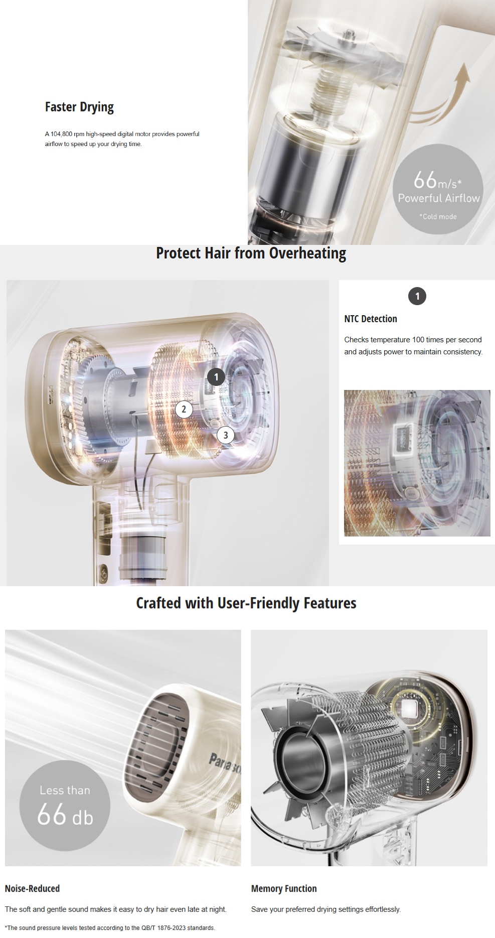 PANASONIC 1500W IONITY PENGERING RAMBUT DENGAN ALIRAN UDARA LINEAR ...