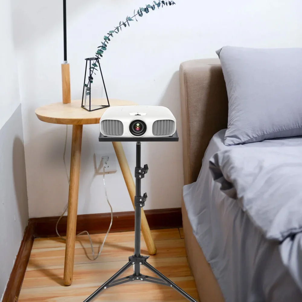76-210CM Tripod with Wheels with Tray Suitable for Laptop Projector ...