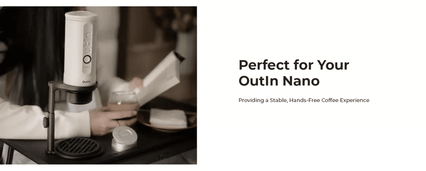 Outin Universal Coffee Stand with Adjustable Height- Suitable for OutIn ...