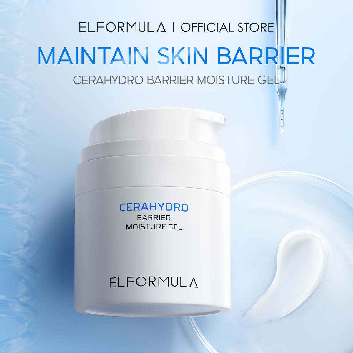 ELFORMULA Intensive CeraHydro Moisturizer Gel Skin Barrier Repair ...