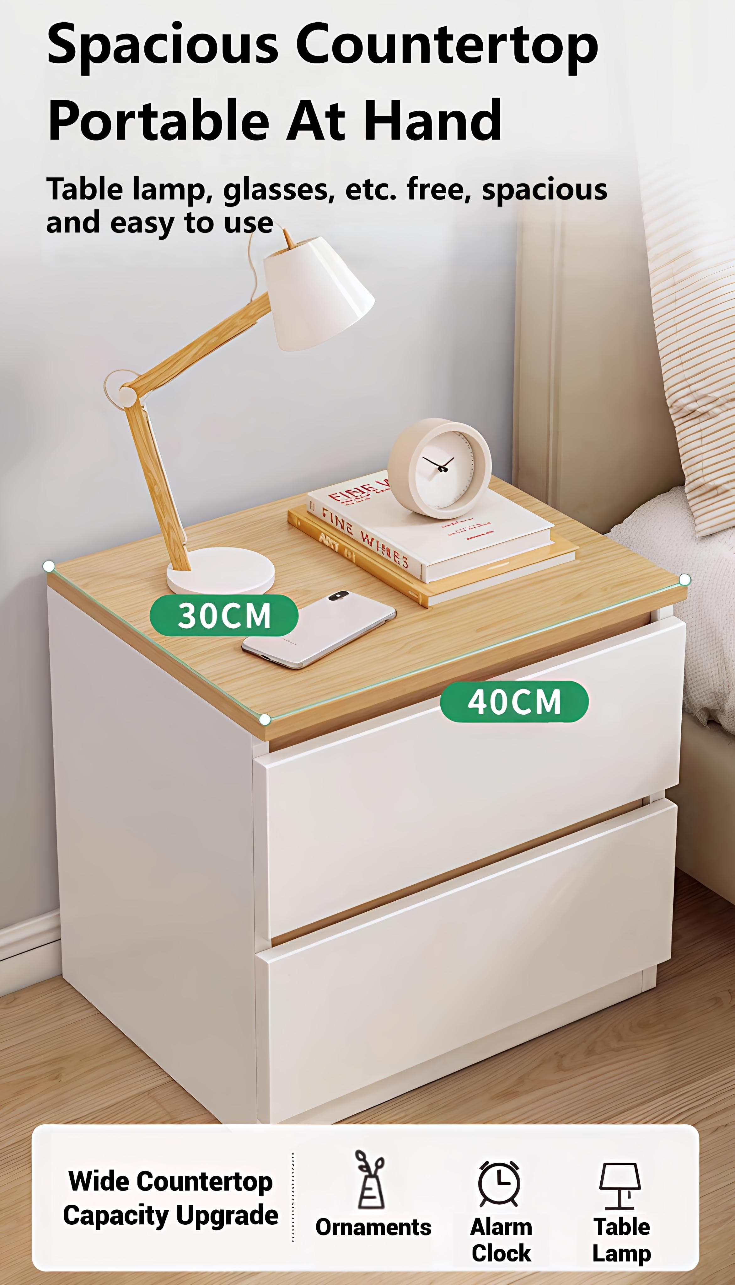 CM-Bedside Table With Drawer Meja Tepi Katil Side Cabinet Side Table ...