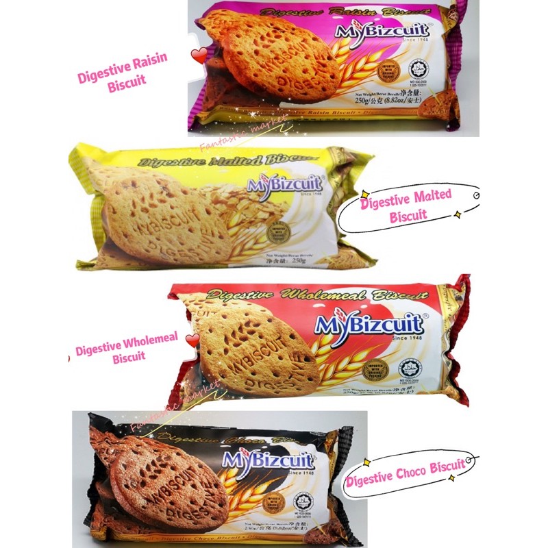 Mybizcuit biskut Digestif Digestive wholemeal biscuit (original ...