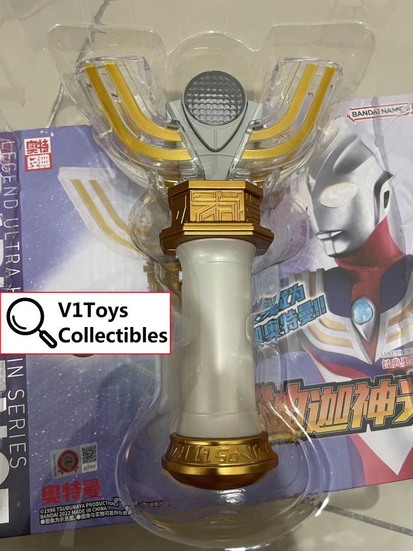 [ReadyStock現貨]DX Tiga Spark Lens Bandai Ultraman Tiga(Spoiled,Got Light ...