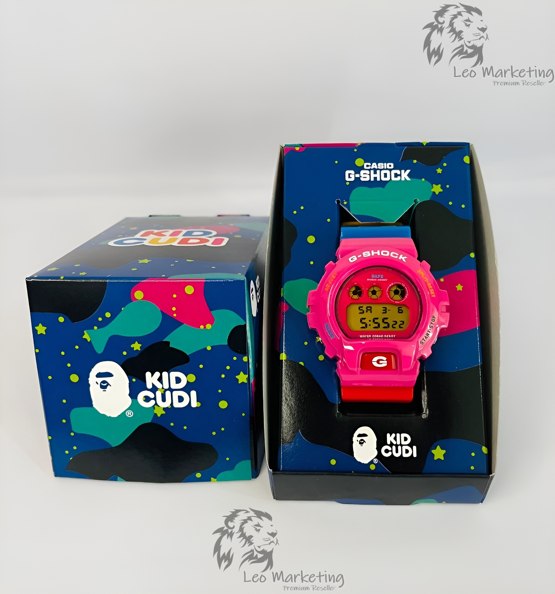 100% Ori Japan Made Dw6900 A BATHING APE BAPE G-Shock KID CUDI Watch ...