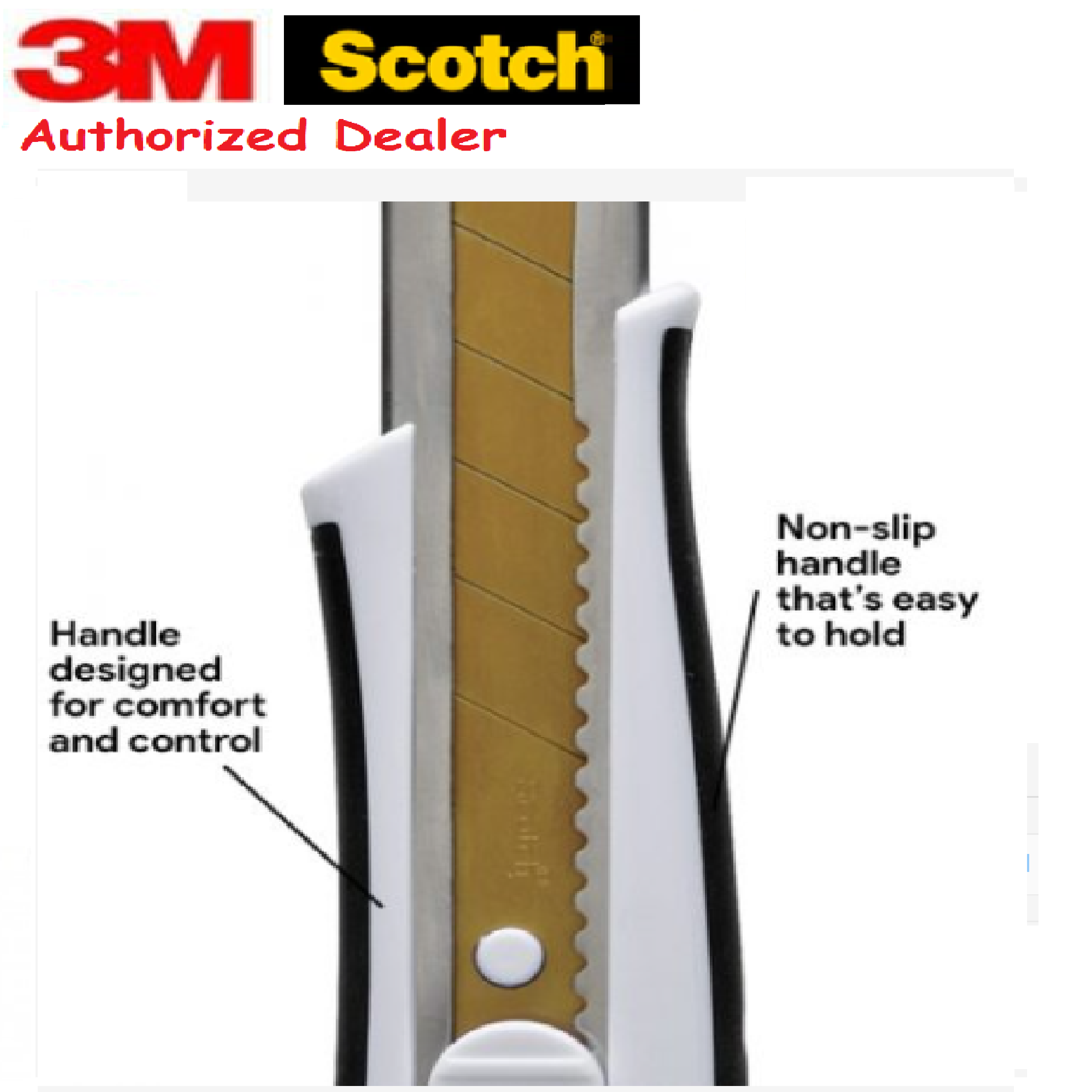 3M Scotch Precision Titanium Utility Cutter Knife Blade - Home Office ...