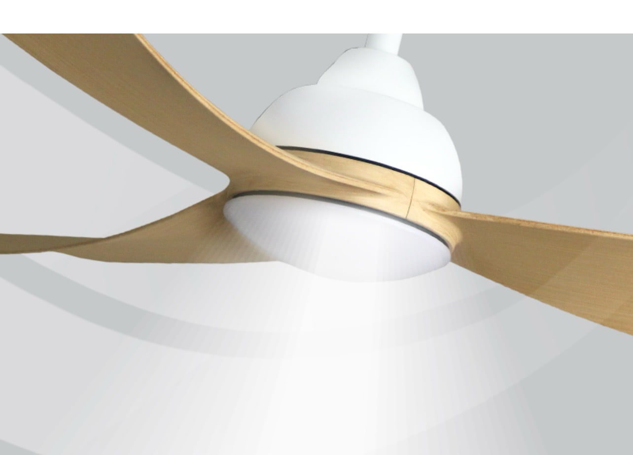 ALPHA ALKOVA MILI LED / Non LED 3B 52/42/33/22 inches DC Motor Ceiling ...