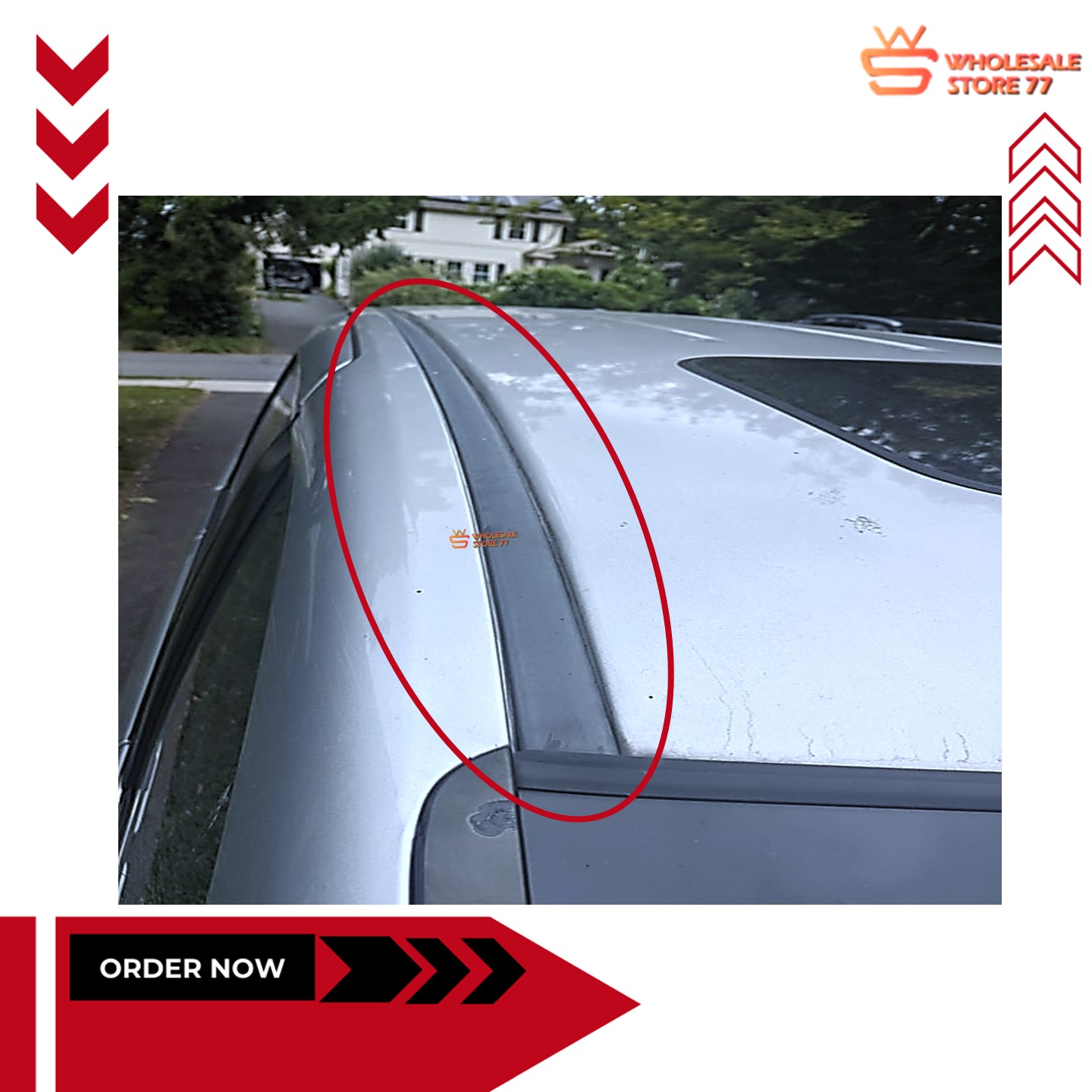 ORIGINAL | TOYOTA ZGE20 ZGE21 WISH 2009-2013 MOULDING ROOF RUBBER OUTER ...