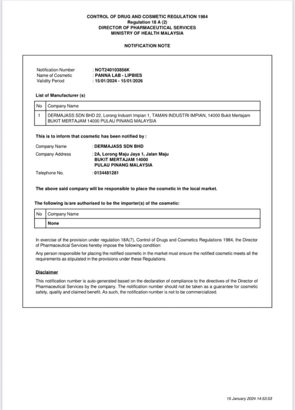 【PILIHAN RAMAI】PANNA LAB [SET TIGA PILIHAN RAMAI & BERBALOI] – LIPBIES ...