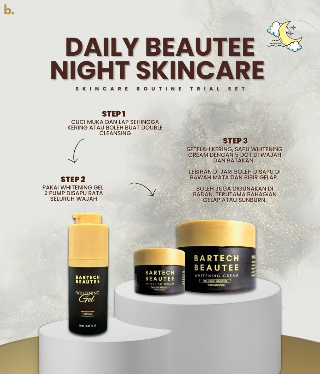 BARTECH BEAUTEE WHITENING GEL KAK LIN | Shopee Malaysia