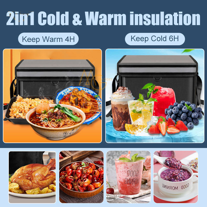 Beg Delivery Makanan 32L/48L/62L - Beg Insulasi Waterproof Untuk ...