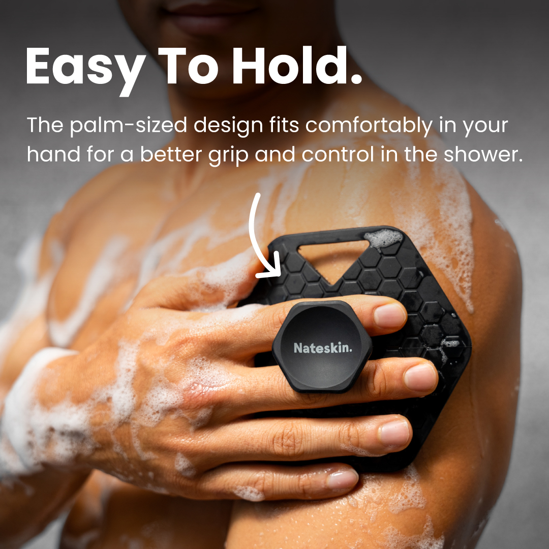 Nateskin Body Scrubber: Premium Soft Silicone Exfoliating Scrubber For ...