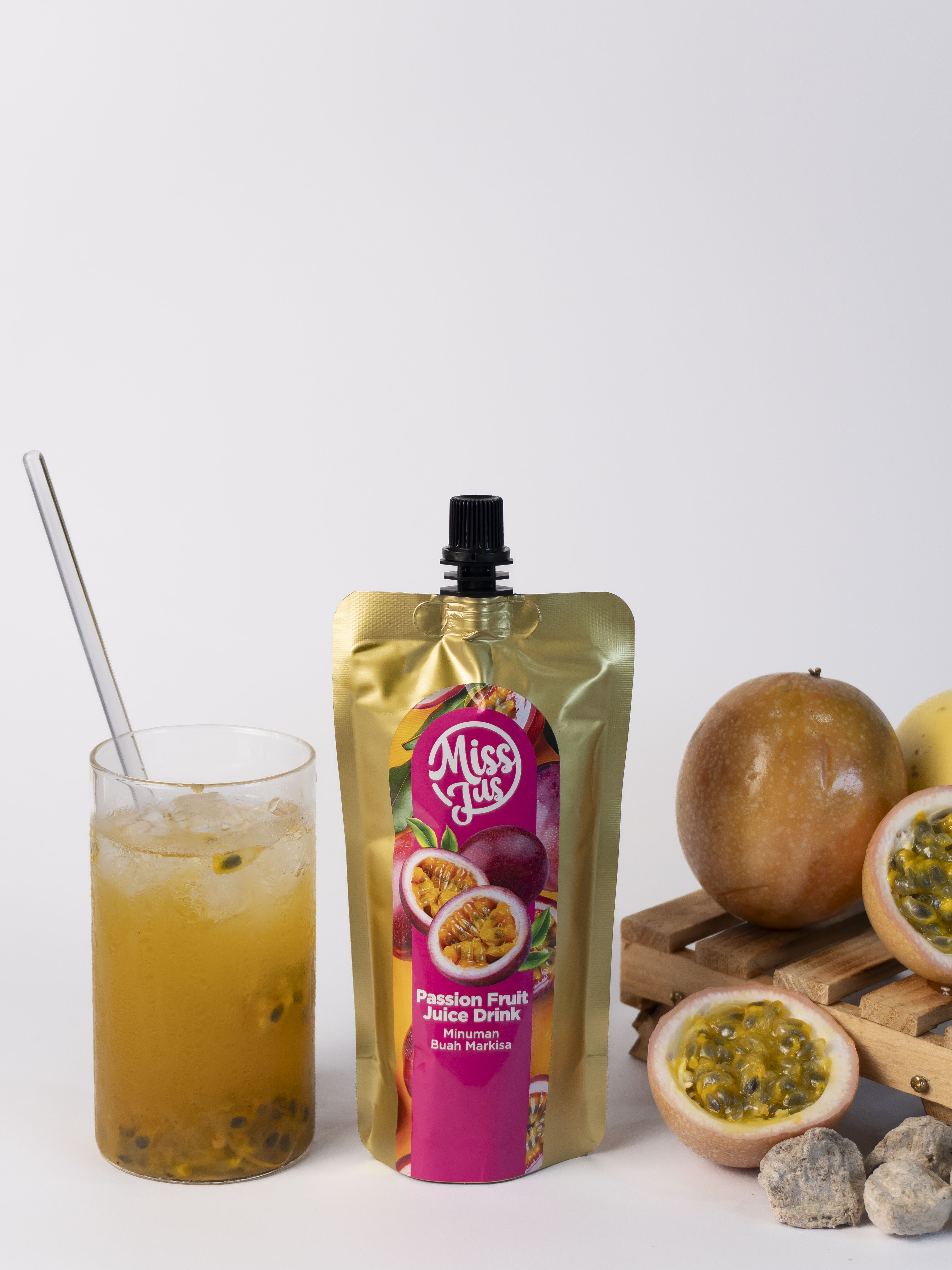 MissJus Minuman Jus Buah Markisa - 5 Packs Juice Masam Plum Manis ...