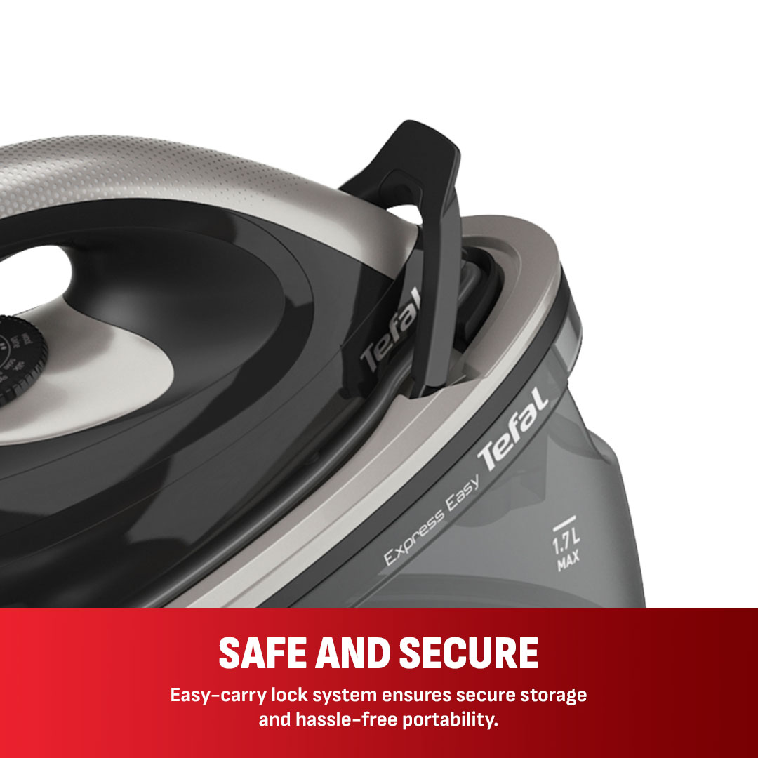 Tefal Express Easy Steam Generator Iron SV6140 ( 2200W, 6 Bars pressure ...