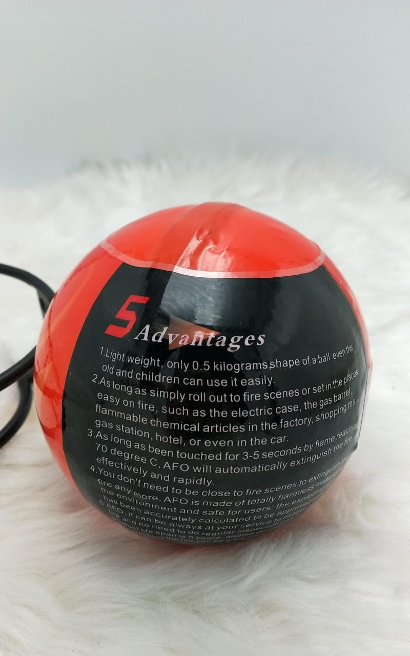 AFO Auto Fire Off Fire Ball Off Fire Extinguisher Ball 0.5KG Exp: 10/ ...
