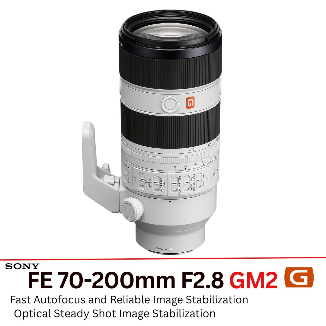 Sony FE 70-200mm F2.8 GM OSS II Lens ( FullFrame 70-200 GMII Gmaster ...