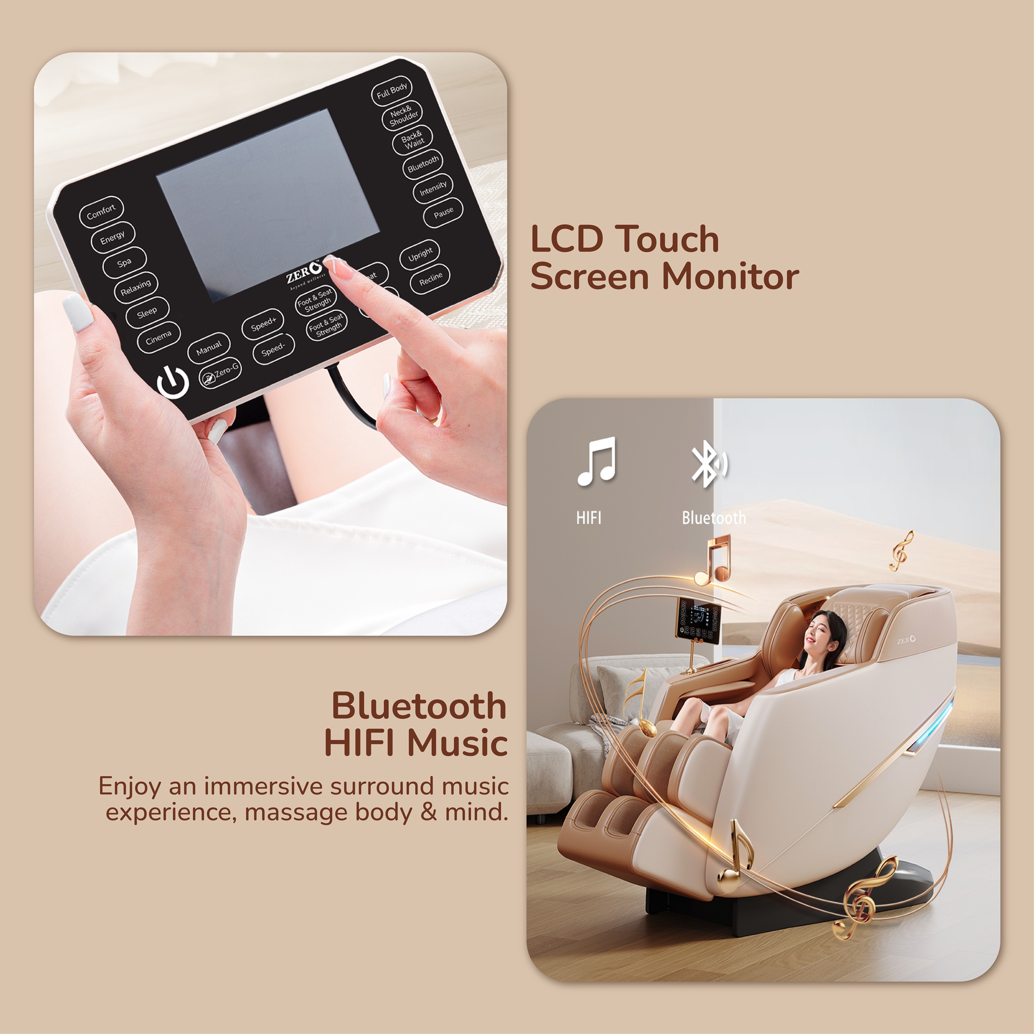 [FREE SHIPPING]Zero Healthcare Avalon Massage chair Christmas gift for ...
