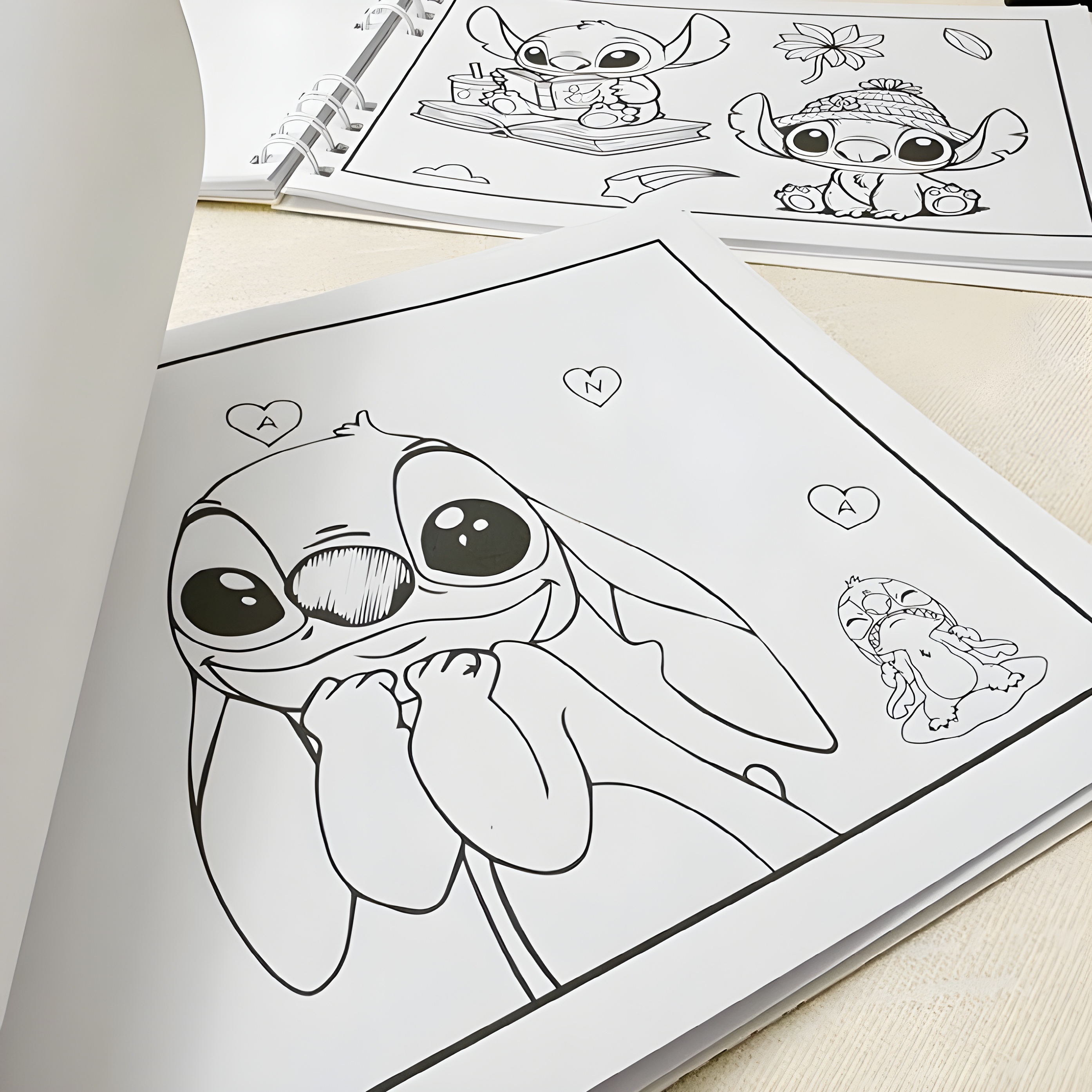 Colouring Book | Stitch 48 helaian buku mewarna lukisan kanak Stitch ...