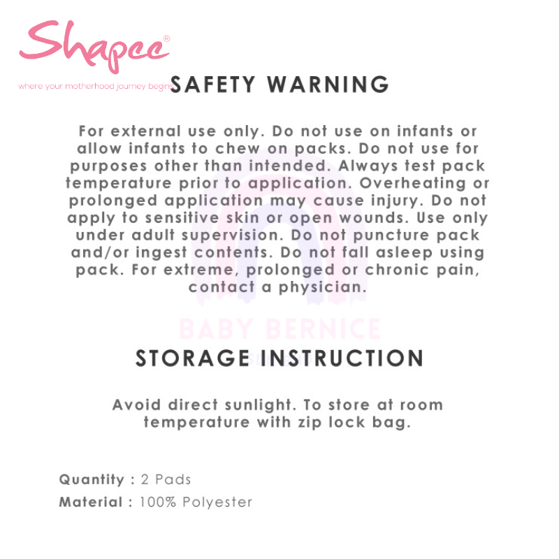 SHAPEE MILKEE LAB *THERMO PAD* Breast Therapy Thermal Pad stimulate ...