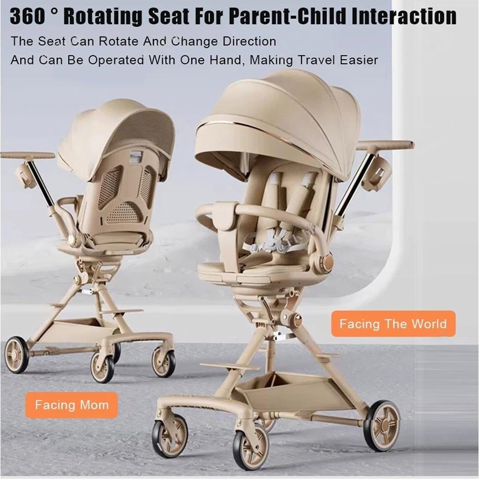 Stroller Bayi Boleh Lipat Duduk Dan Baring Dua Hala Stroller Kanak ...