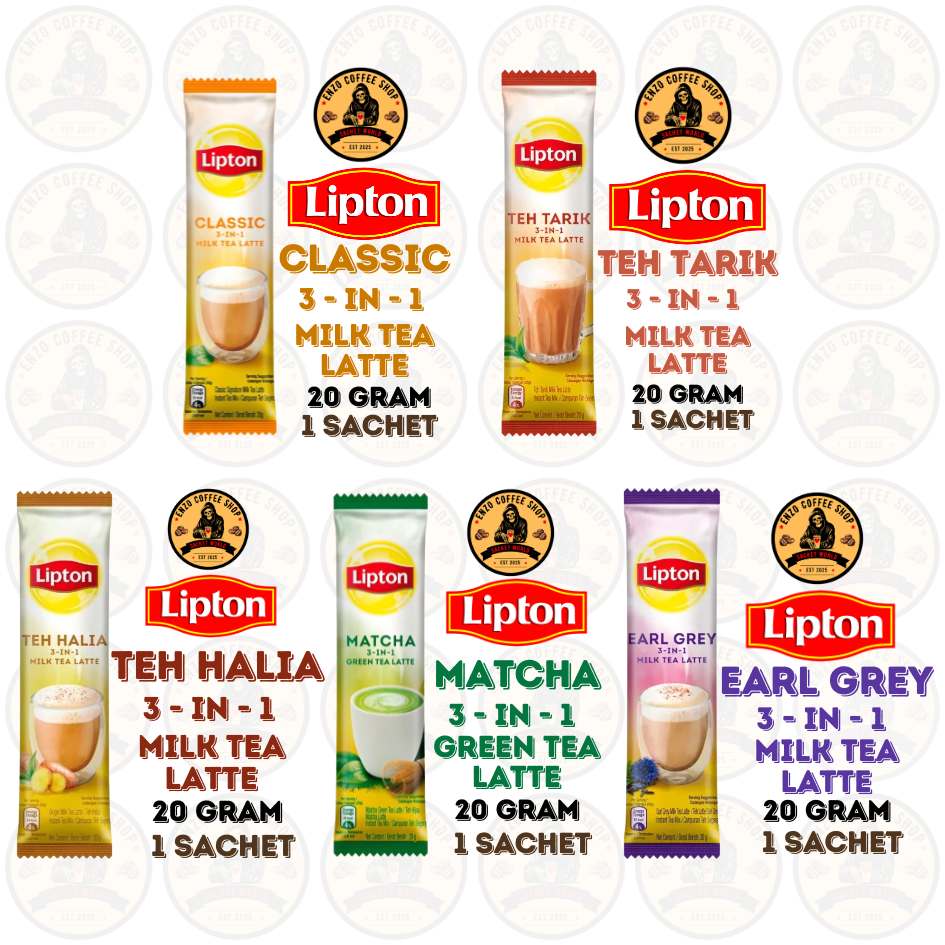 LIPTON 3IN1 🔥TRIPLE SACHETS, LOOSE PACK🔥 INSTANT MILK TEA LATTE SACHET ...