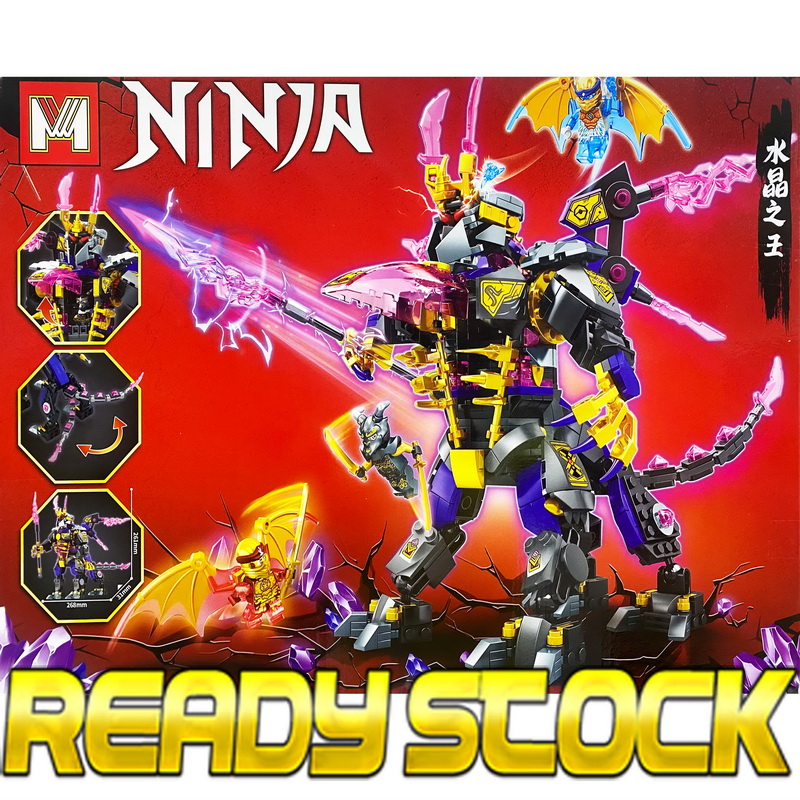 [BELA] MG BLOCKS MG1020 Ninja Going Series The Crystal King Ninja ...
