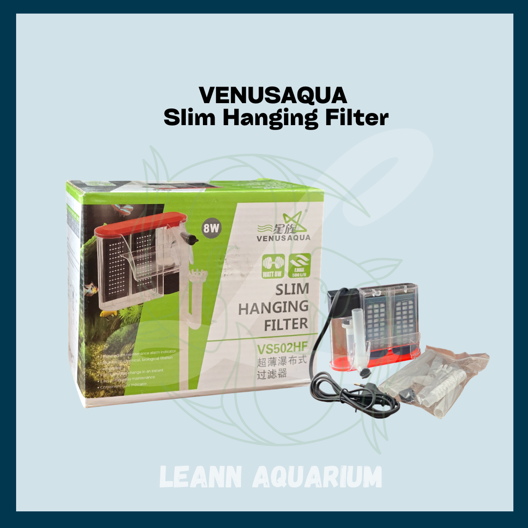 🔥HOT🔥 VENUSAQUA Slim Hanging Filter VS502HF 500L/HR | Shopee Malaysia