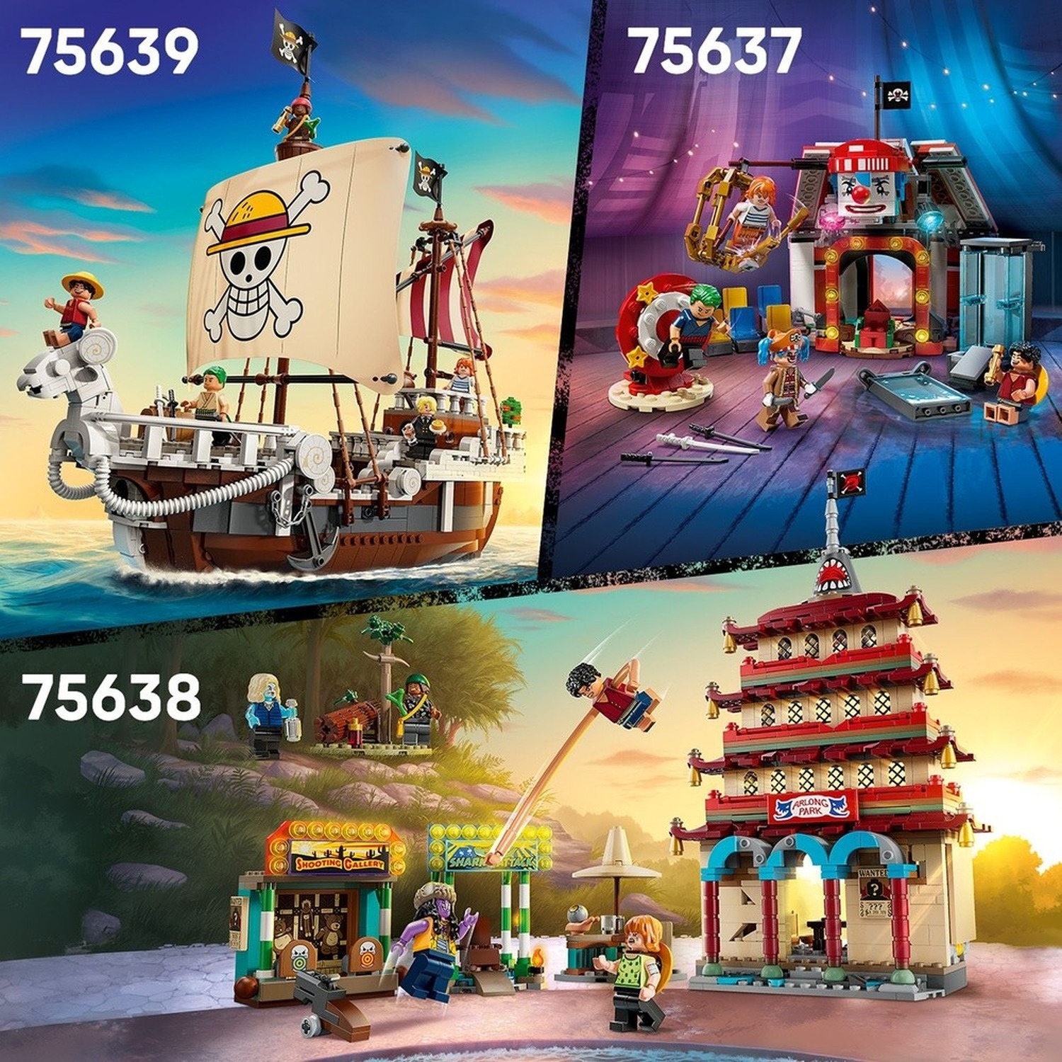 LEGO ONE PIECE 75636 Windmill Village Hut (299 Pieces) | Shopee Malaysia