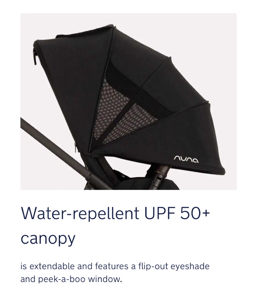 Nuna IXXA Next Two Way Facing Compact and Ultra Lightweight Stroller ...